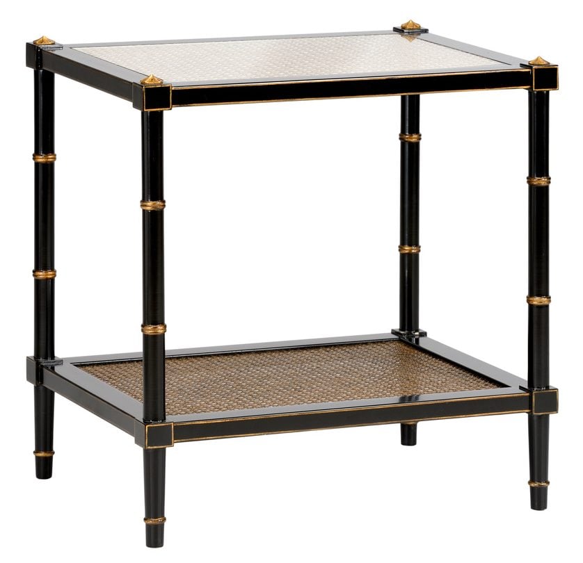 Chelsea House 380100 Conner Cane End Table - Hickory Park Furniture