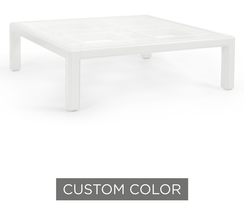 Wildwood 400011-CUSTOM Large Trellis Cocktail Table - Hickory Park ...