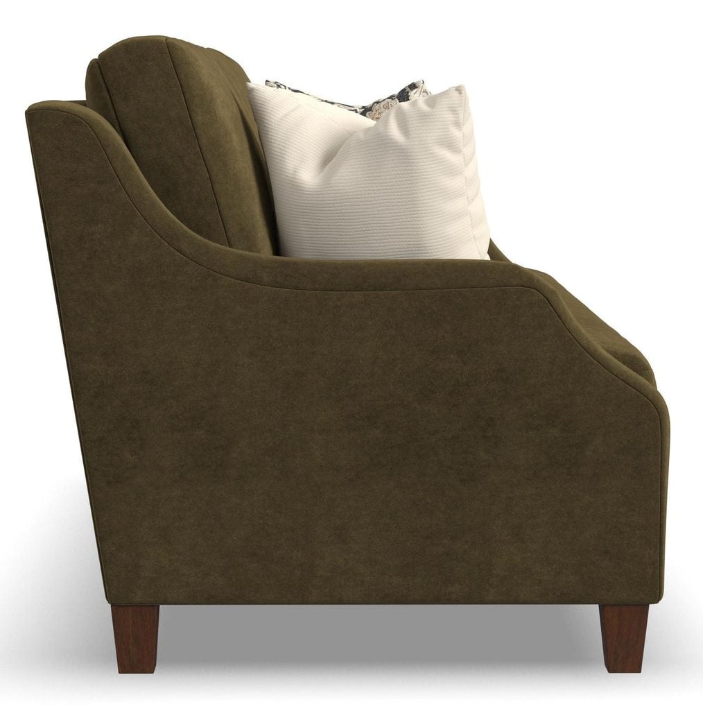 Flexsteel 7823-311 Gianna Fabric Bench Sofa - Hickory Park Furniture