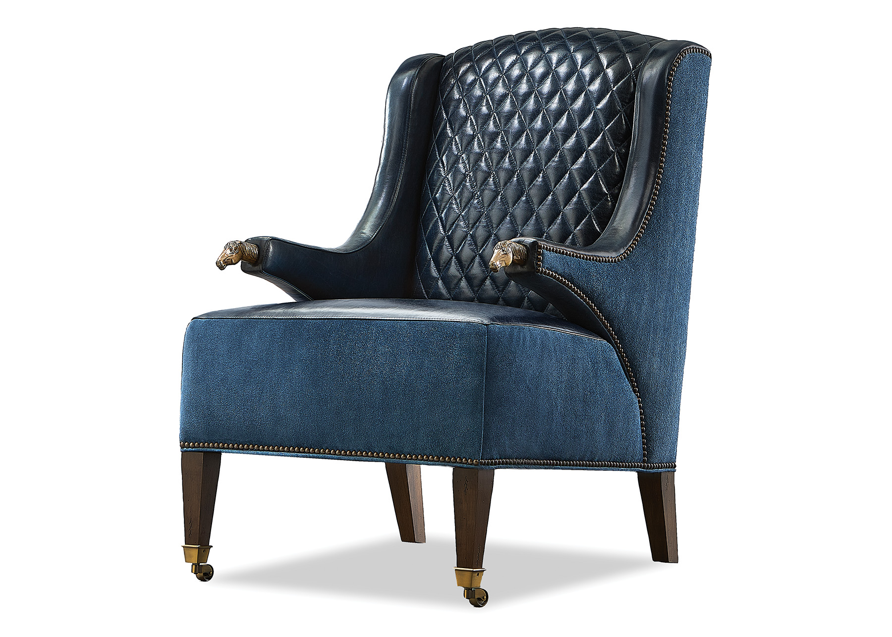 Hancock and Moore CJ6942-Q Clairborne Quilted Chair - Hickory Park ...