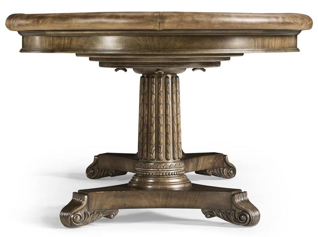 Jonathan Charles 493199-MBL Light Mahogany Poker Table - Hickory Park ...