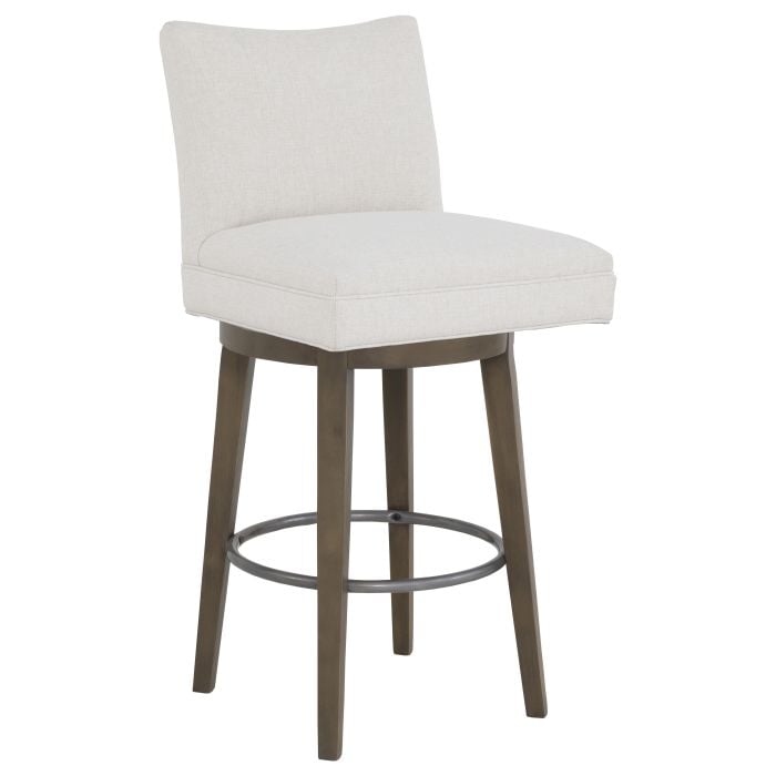 Fairfield 1200-08 Concave Short Back Swivel Bar Stool - Hickory Park ...