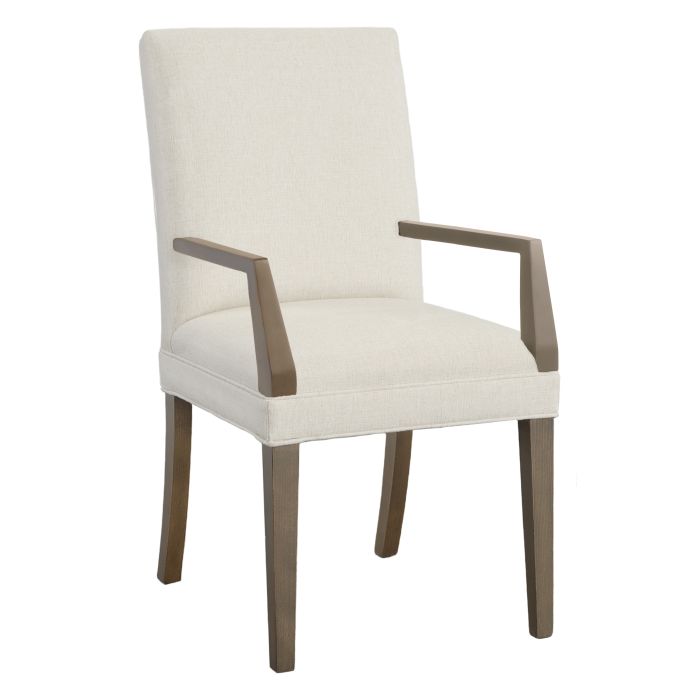 Fairfield 1210-04 Straight Short Back Arm Chair - Hickory Park Furniture
