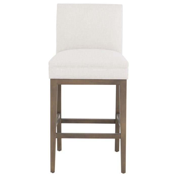 Fairfield 1210-07 Straight Short Back Bar Stool - Hickory Park Furniture