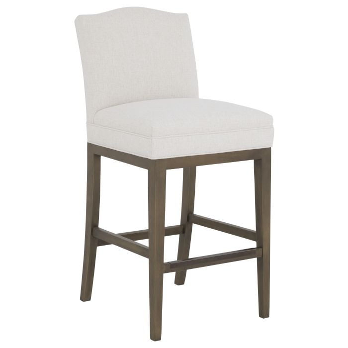 Fairfield 1220-07 Camel Short Back Bar Stool - Hickory Park Furniture