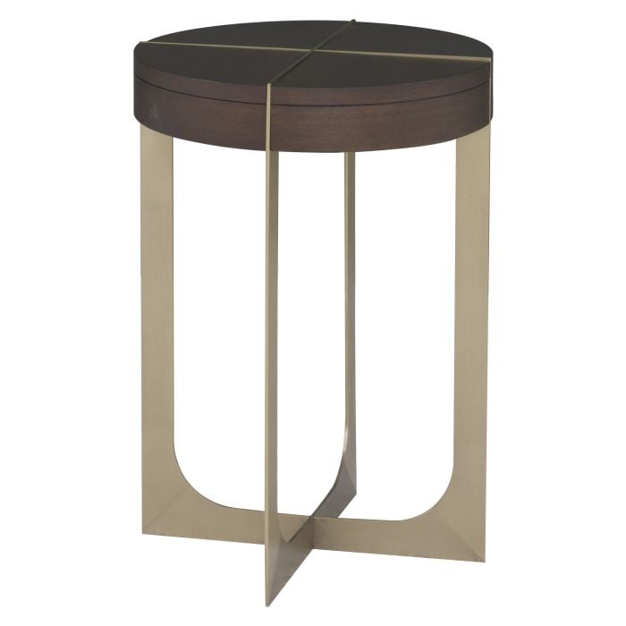 Fairfield 6360-88 Libby Langdon Goddard Round Drink Table - Hickory ...