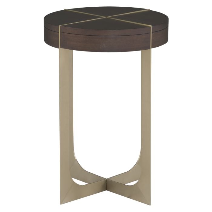 Fairfield 6360-88 Libby Langdon Goddard Round Drink Table - Hickory ...