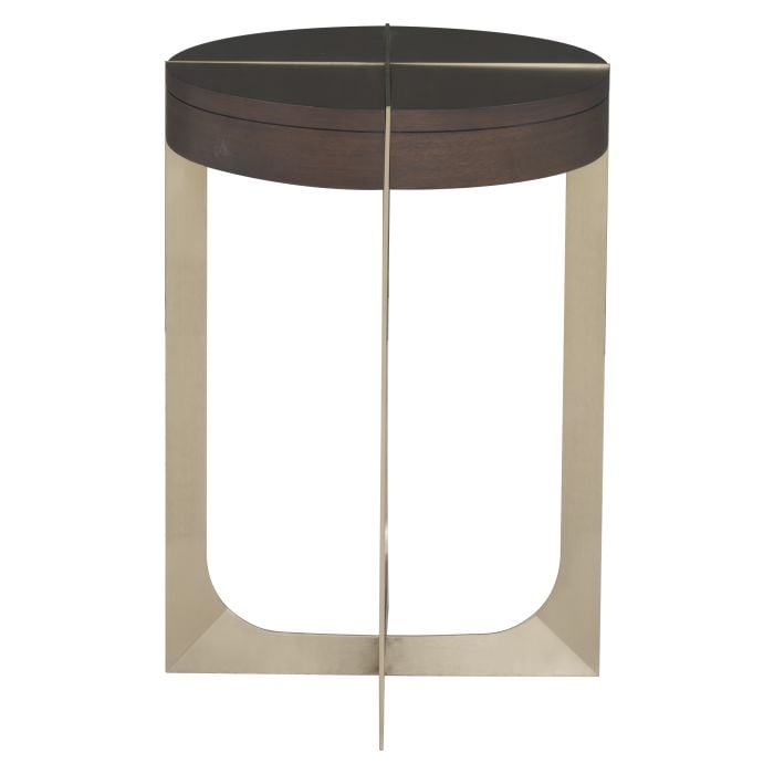 Fairfield 6360-88 Libby Langdon Goddard Round Drink Table - Hickory ...