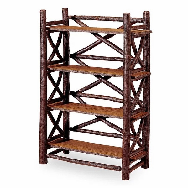 Old Hickory BR900B Big Ranch Bookcase - Hickory Park Furniture
