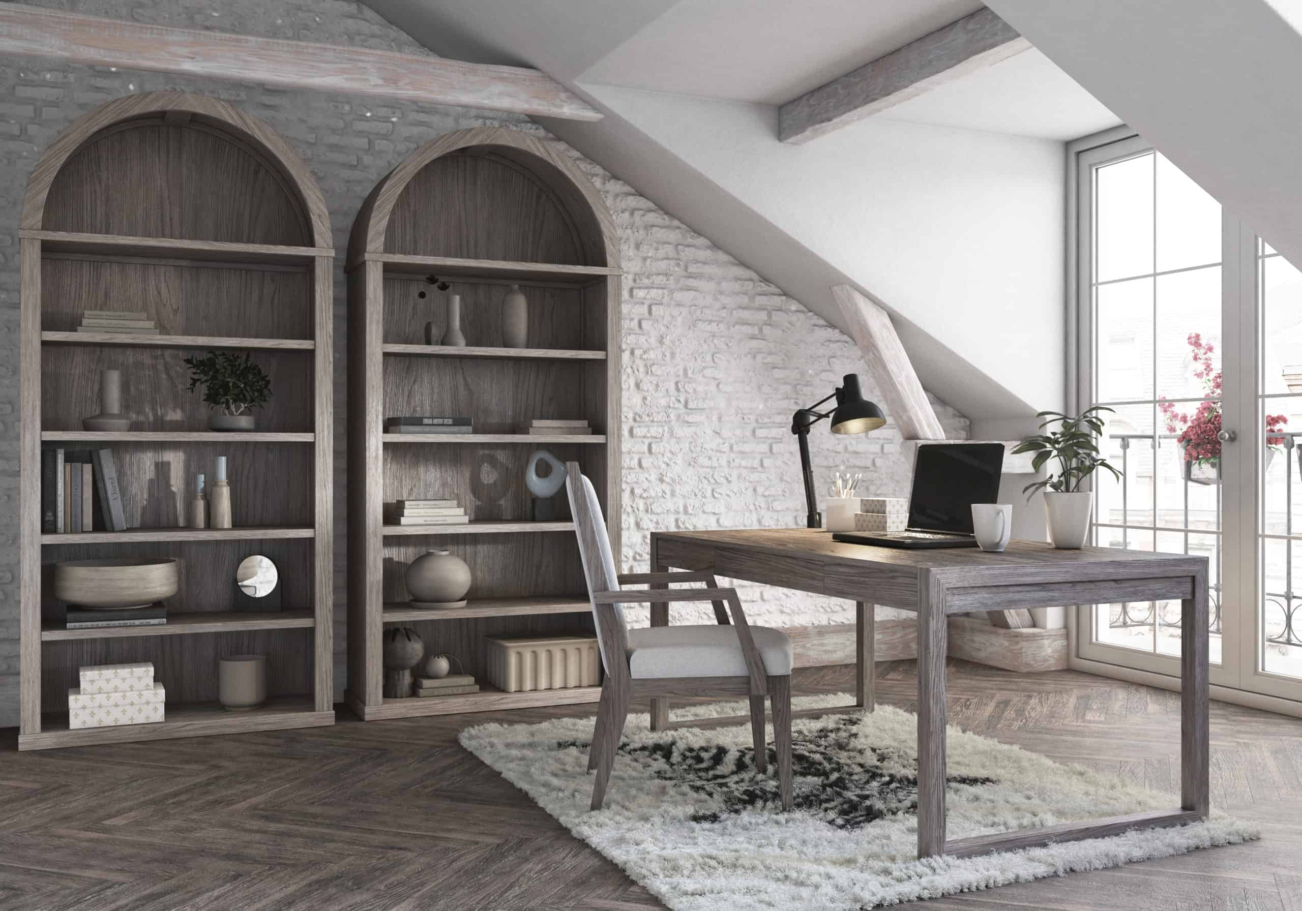 ART 285401-2354 Vault Bookcase - Hickory Park Furniture