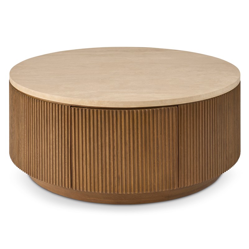 Ambella Home 09343-920-001 Addison Cocktail Table - Hickory Park Furniture