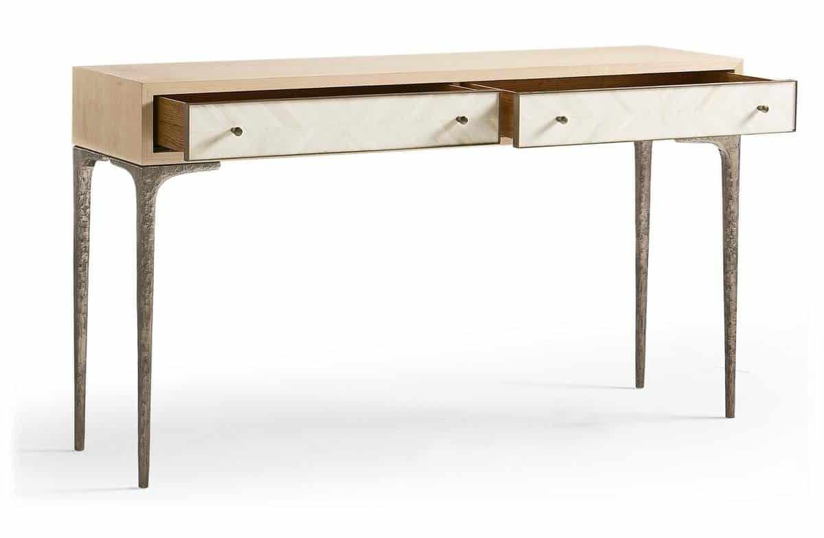 Jonathan Charles 500593-NDK Tideline Console Table - Hickory Park Furniture