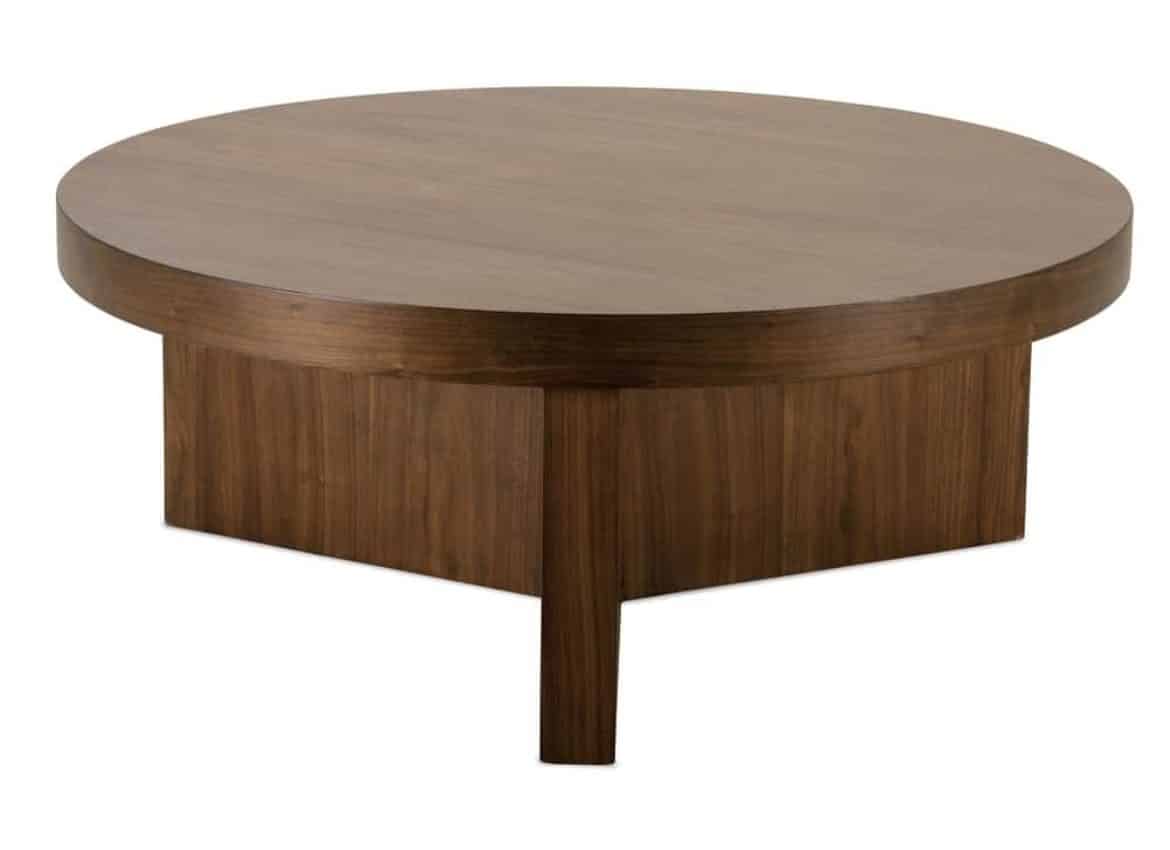 Rowe RR-10660-310 Capri Round Cocktail Table - Hickory Park Furniture