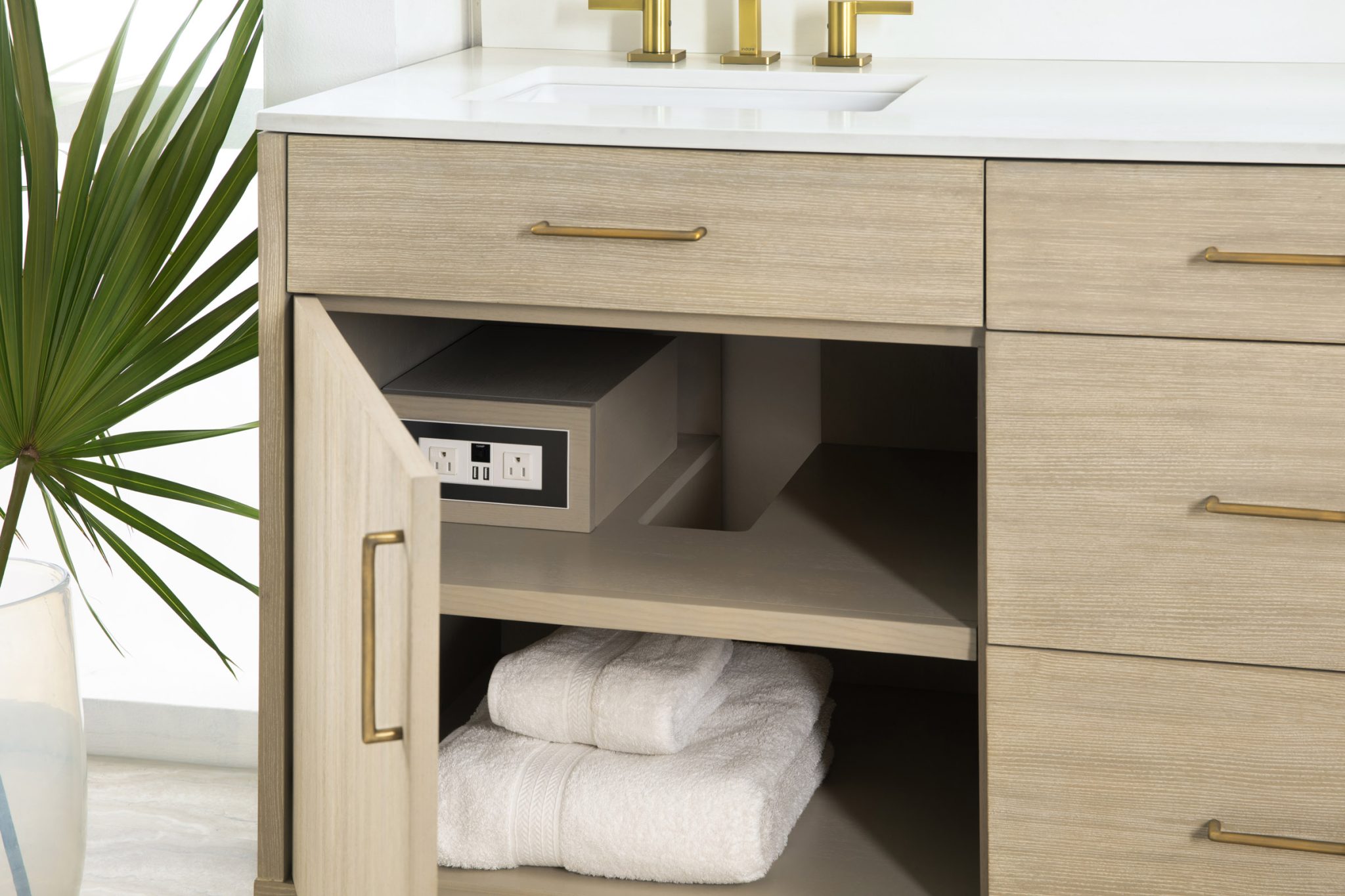 Modern History MHV-009 Maui Double Vanity - Hickory Park Furniture
