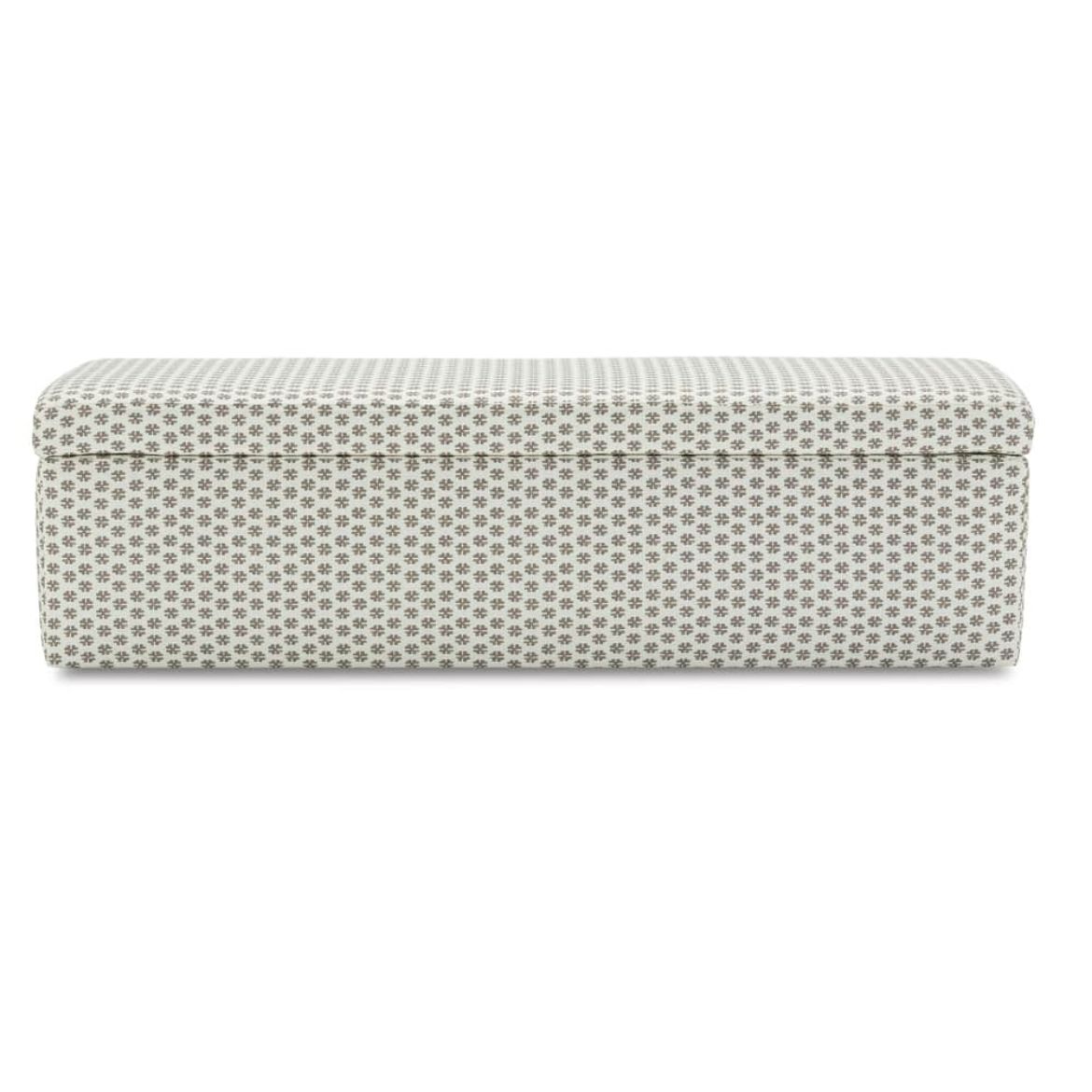 Rowe RSTG-6220-1000-077-RC Remy 62" x 20" Rectangle Storage Ottoman ...