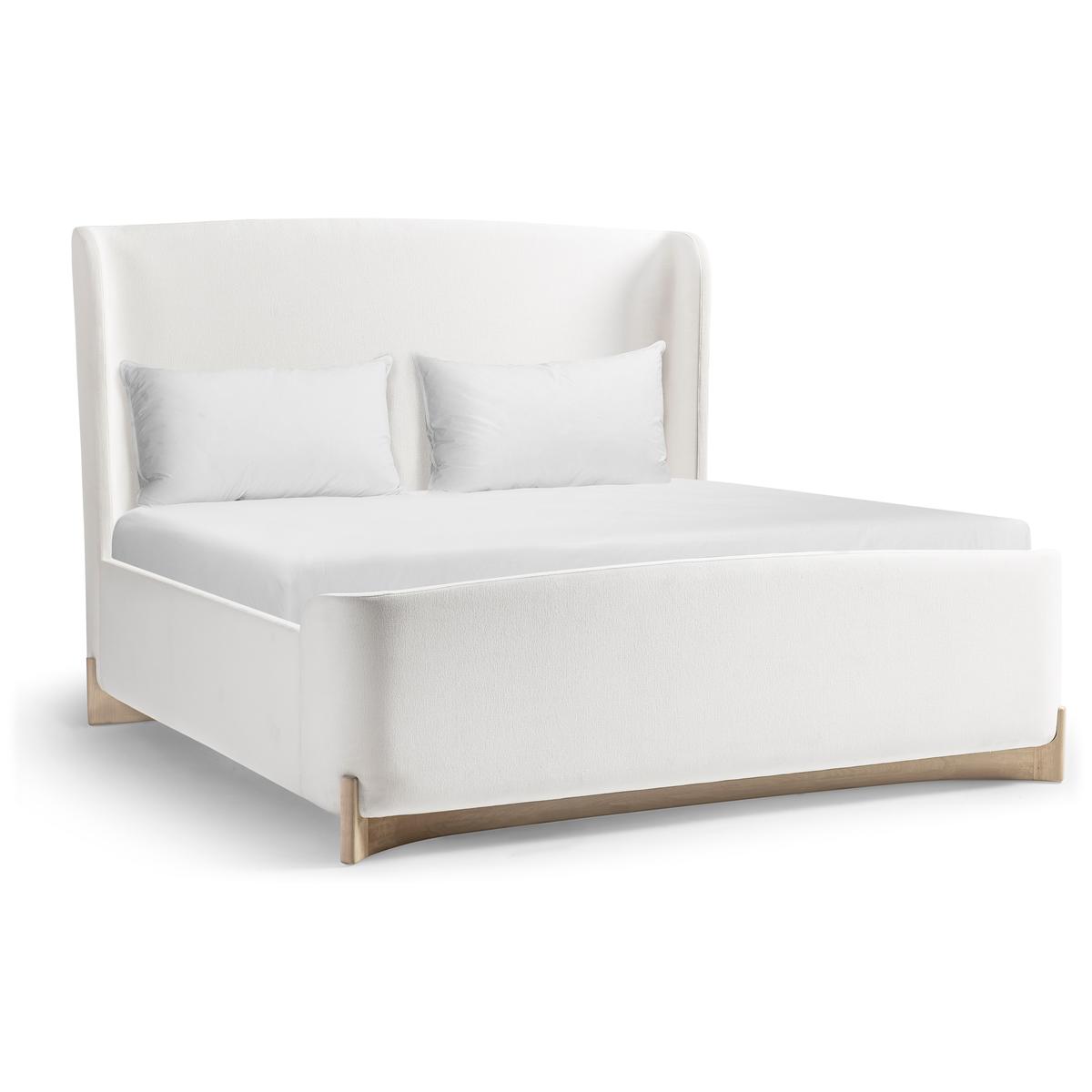 Jonathan Charles 500600-BLO-C-F067 Keel Upholstered Cali King Bed ...
