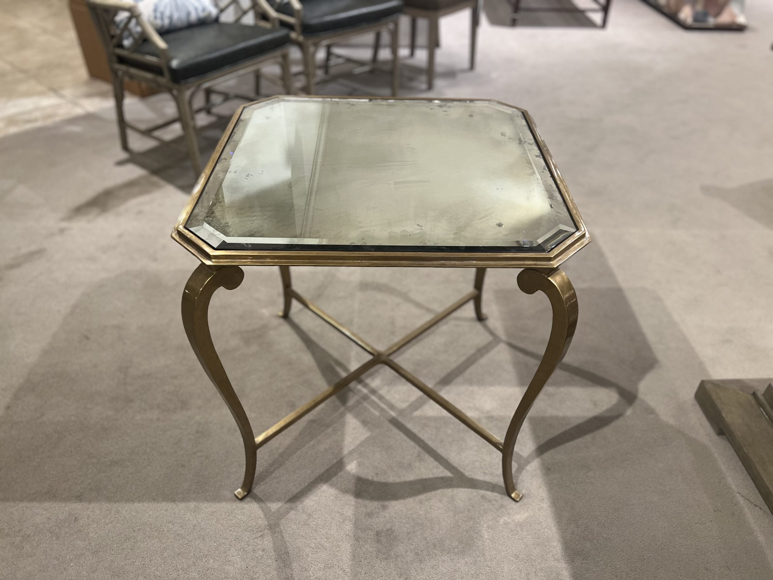 Maitland-Smith HM1043/130 Gliss Square Lamp Table at Factory Outlets by Hickory Park