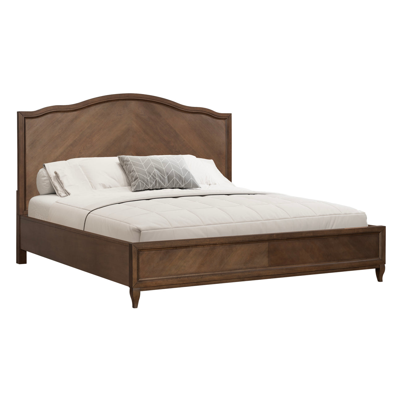 Flexsteel W1042-91K Bellevue King Bed - Hickory Park Furniture