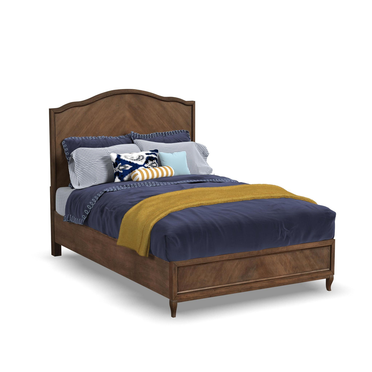 Flexsteel W1042-91Q Bellevue Queen Bed - Hickory Park Furniture